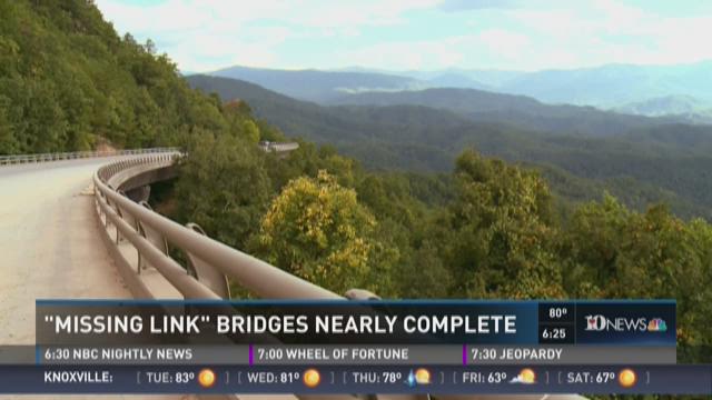 Foothills Parkway 'Missing Link' nearly bridged | wbir.com